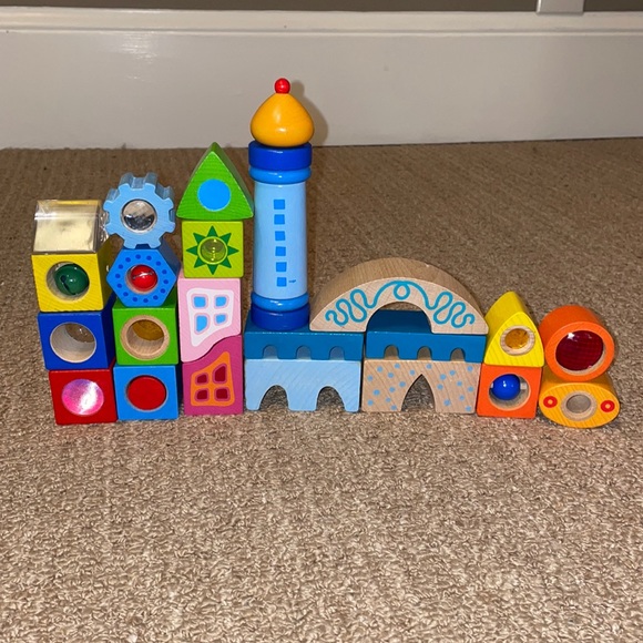 Haba | Toys | Haba Wooden Building Blocks 23 Piece Set | Poshmark